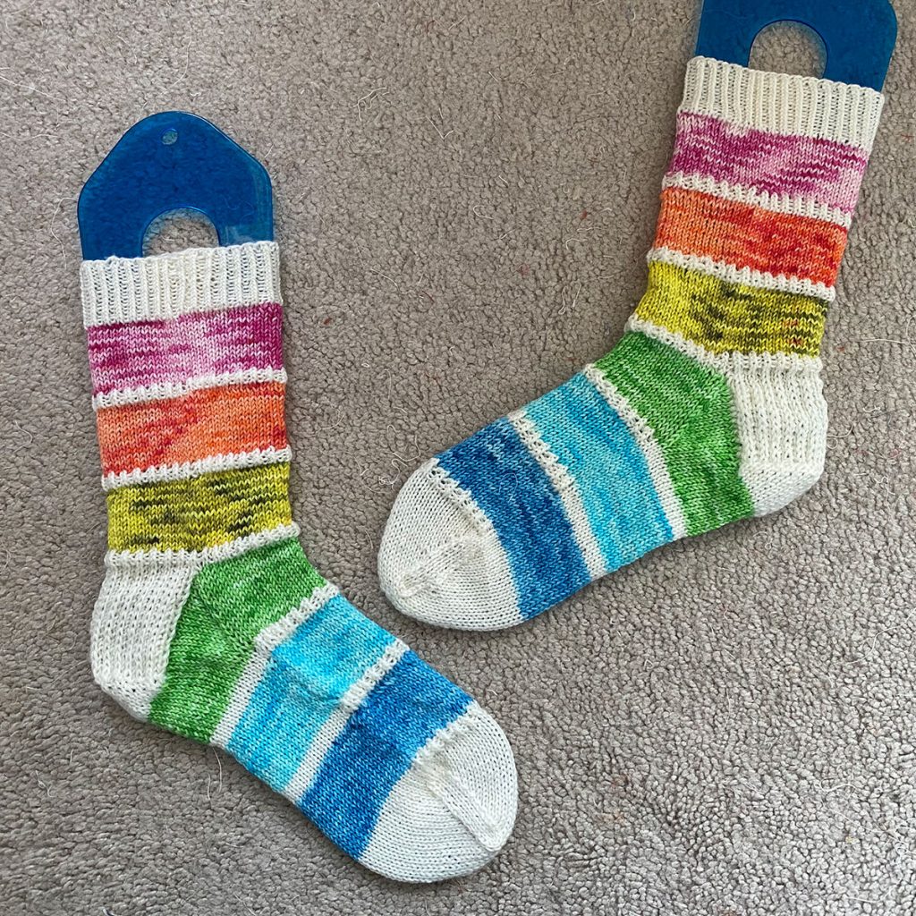 Color Palette socks – Lissylaine